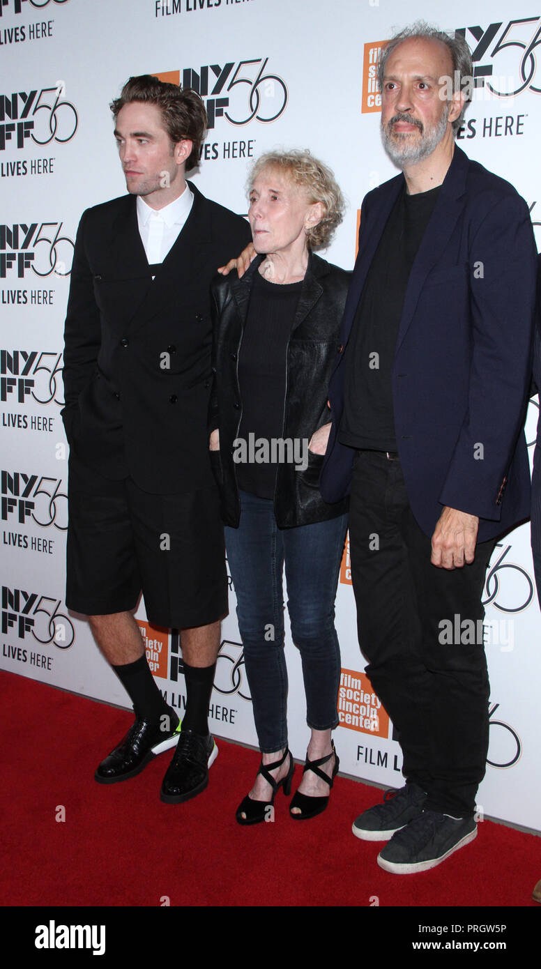 October 02, 2018 Robert Pattinson, Claire Denis, Kent Jones, Andrew ...