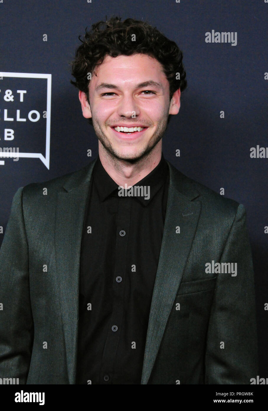 Los Angeles, California, USA. 2nd October, 2018. Actor Nick Fink ...