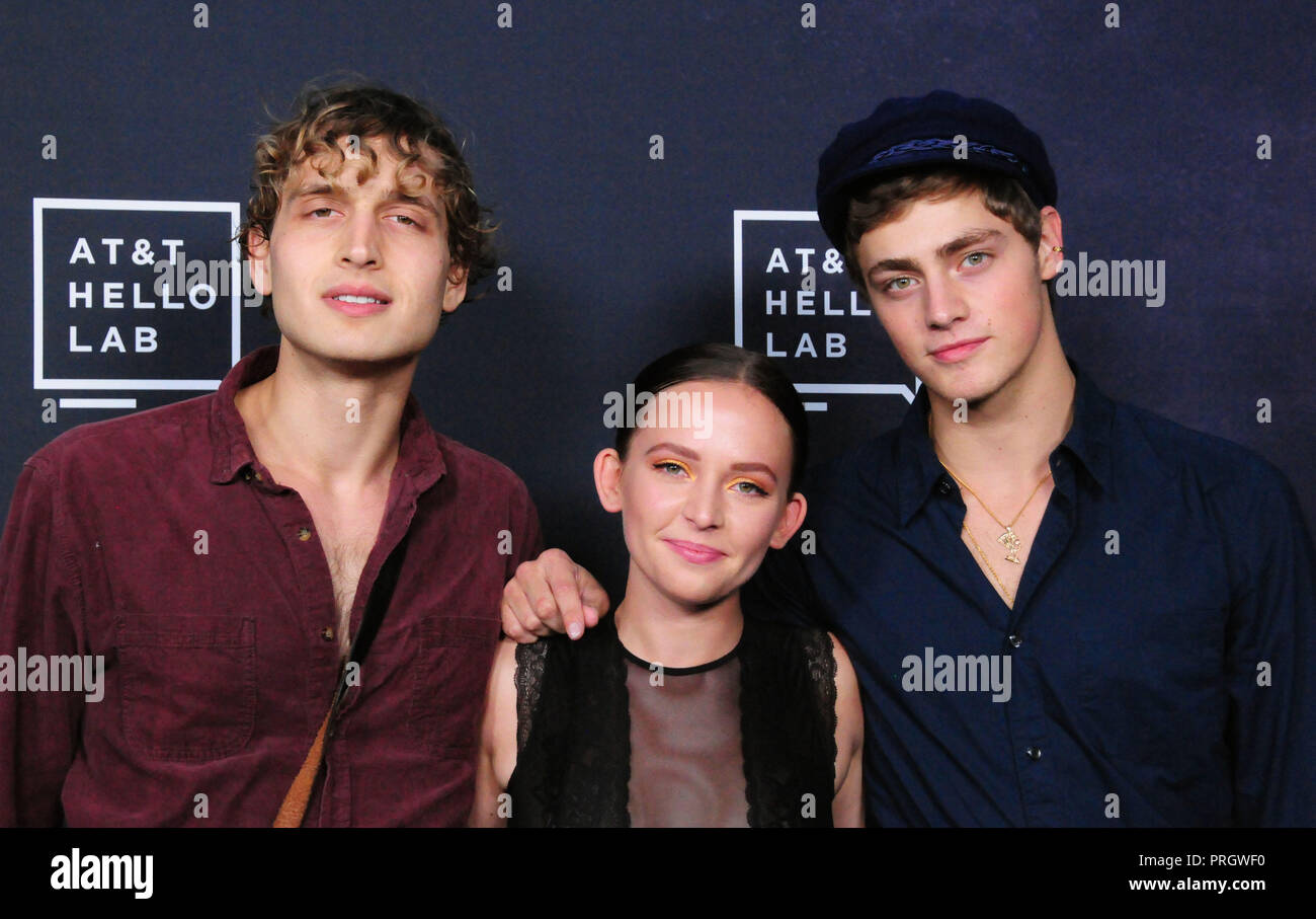 Los Angeles, California, USA. 2nd October, 2018. (L-R) Actor Andrew ...