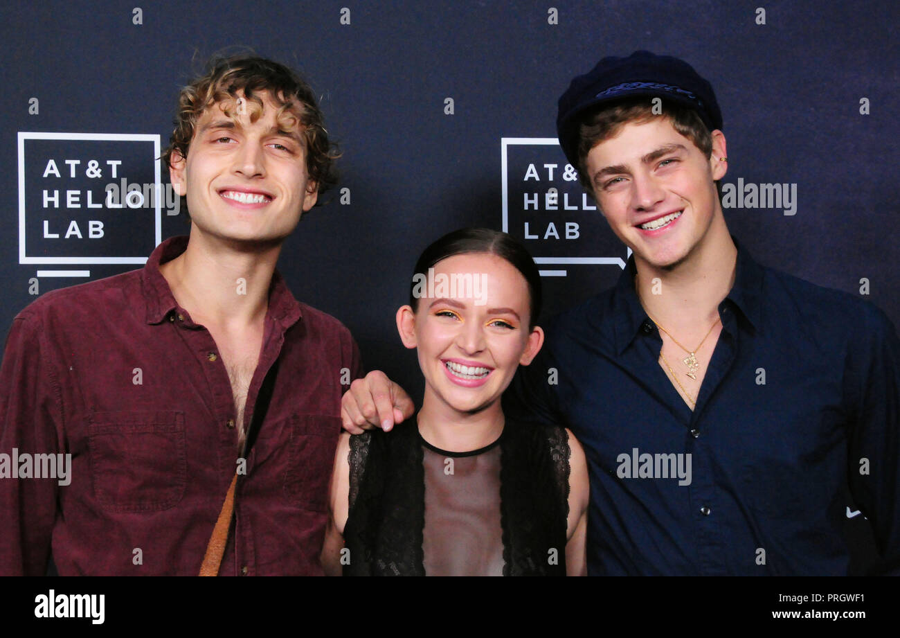 Los Angeles, California, USA. 2nd October, 2018. (L-R) Actor Andrew ...