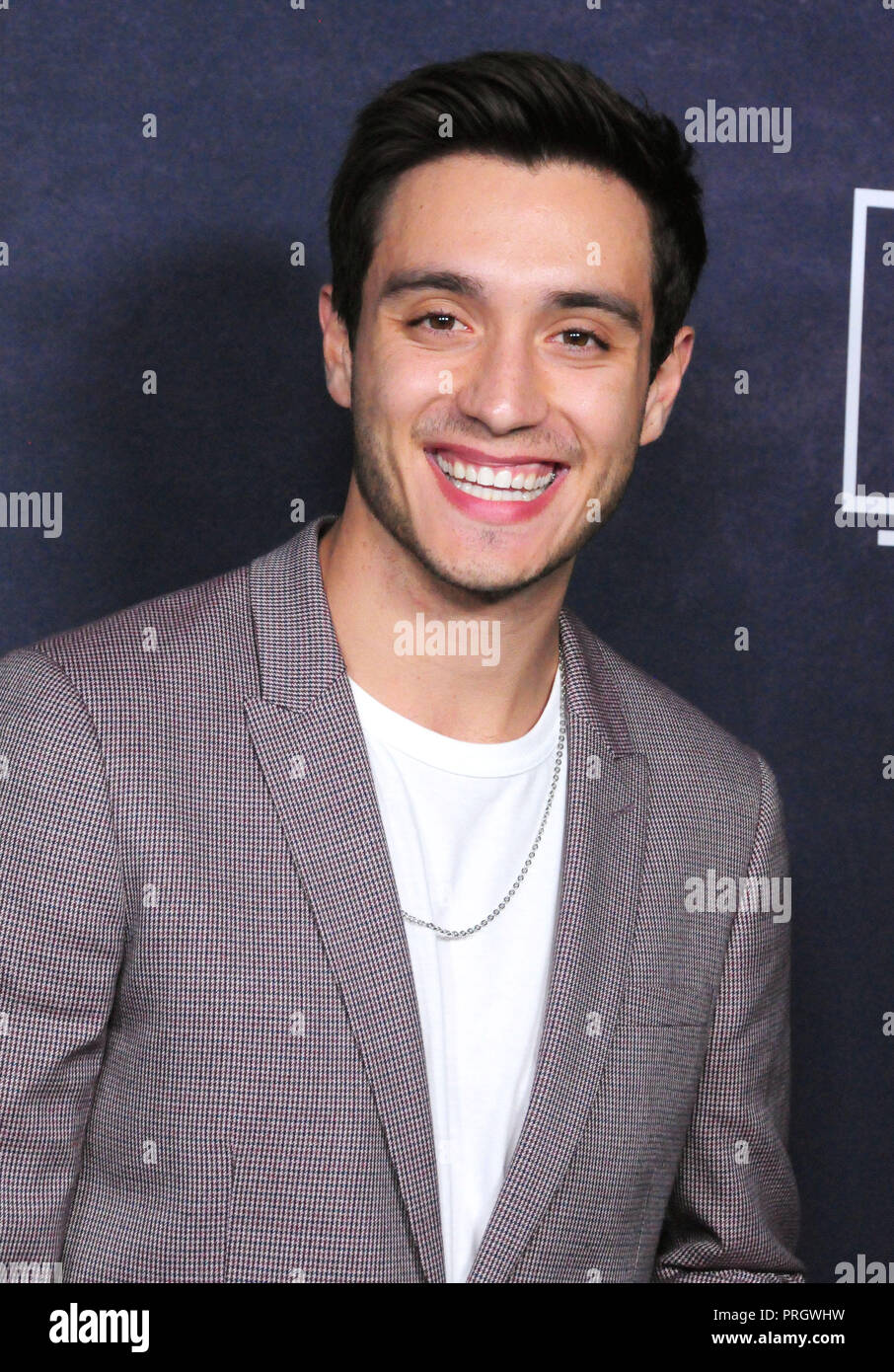 Los Angeles, California, USA. 2nd October, 2018. Actor Gabriel Conte ...