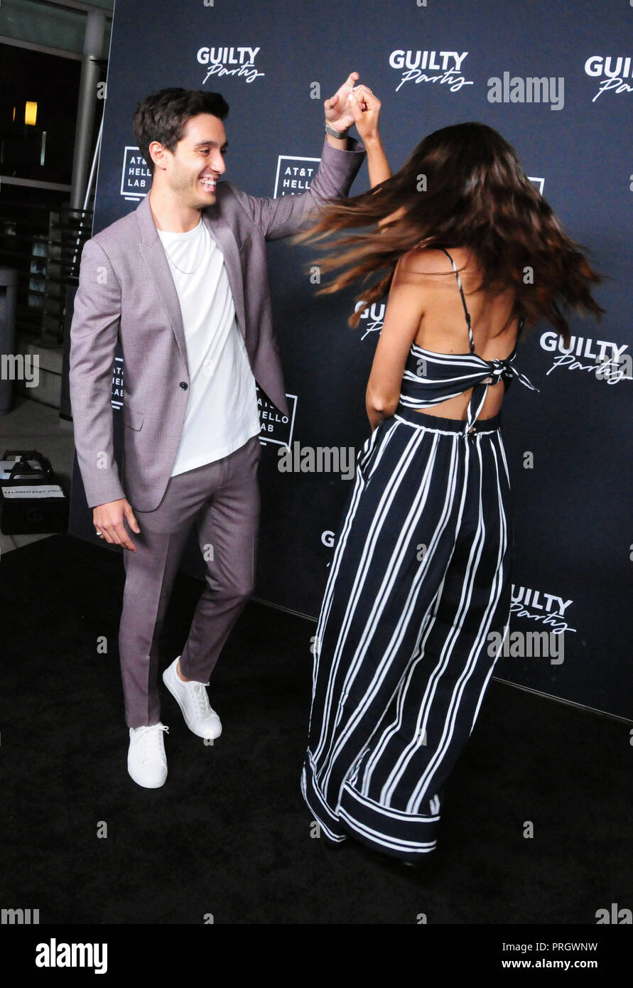 Los Angeles, California, USA. 2nd October, 2018. Actor Gabriel Conte ...