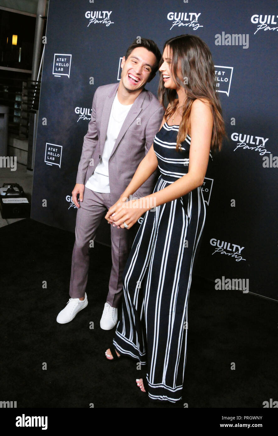 Los Angeles, California, USA. 2nd October, 2018. Actor Gabriel Conte ...