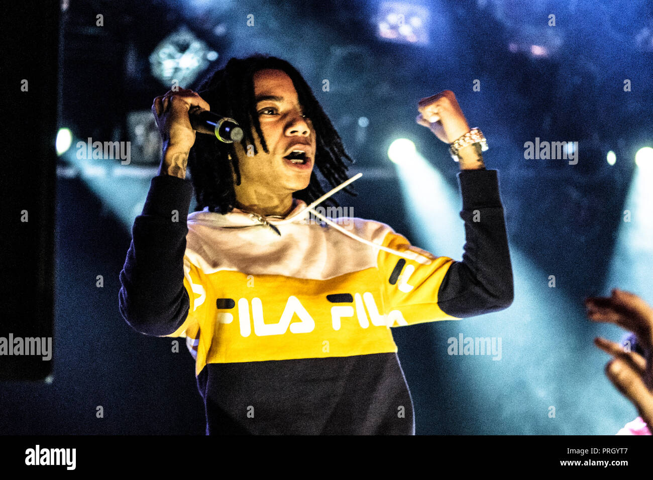 Denmark, Copenhagen - October 2, 2018. The American rapper and lyricist ...