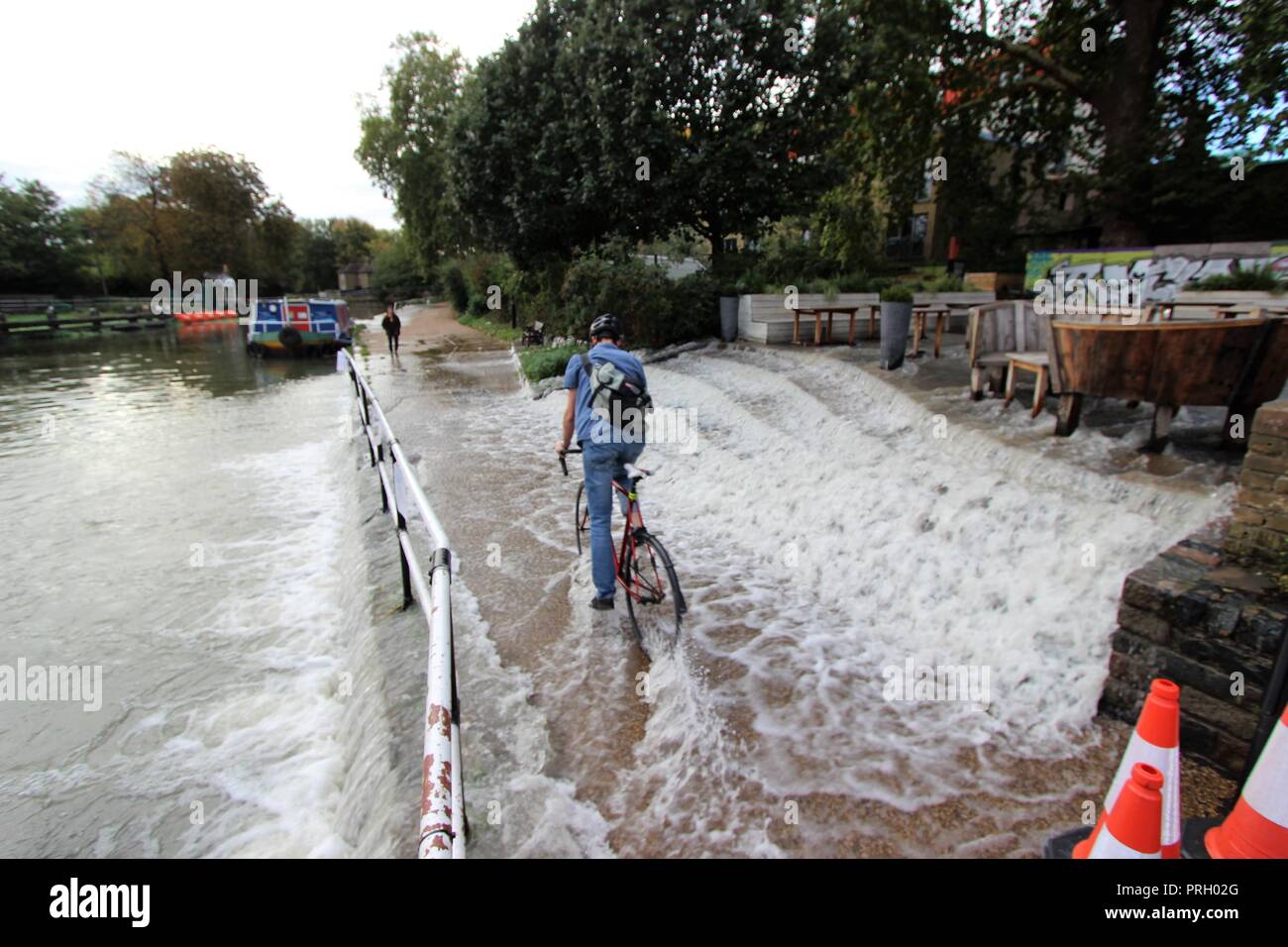 Disaster strikes in East London Stock Photo - Alamy