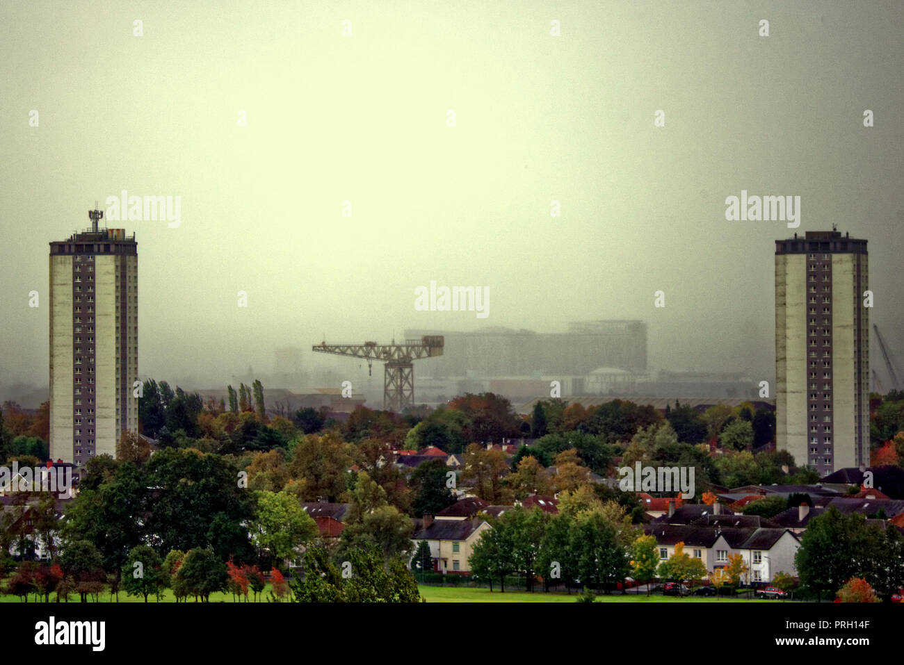 Scotstoun Towers High Resolution Stock Photography and Images - Alamy