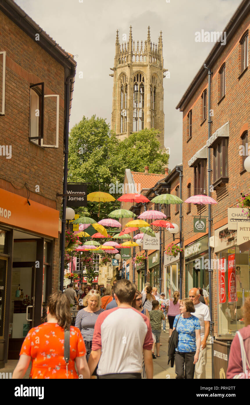 Coppergate shopping york hi-res stock photography and images - Alamy