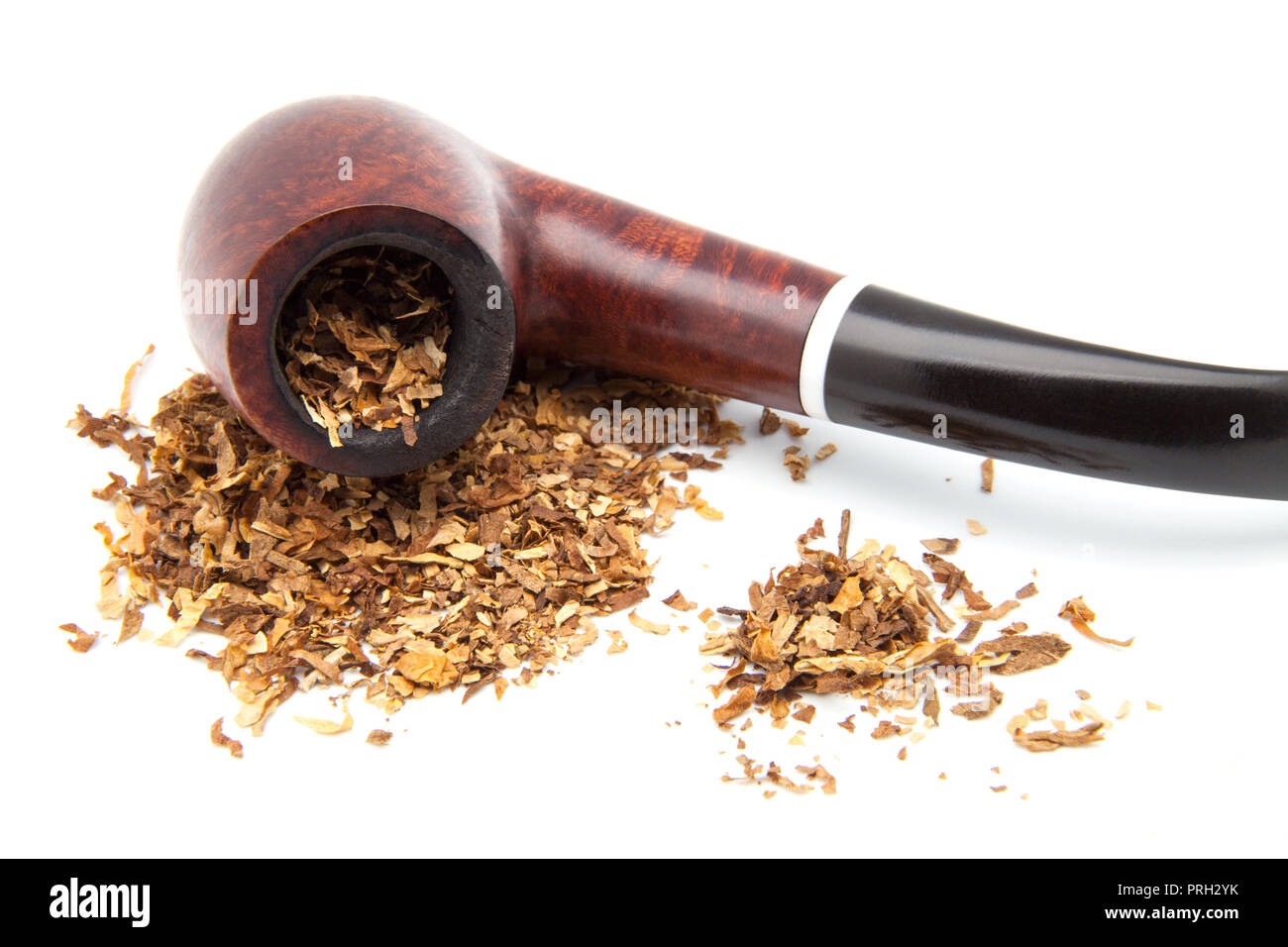 wooden pip with tobacco to smoke Stock Photo - Alamy