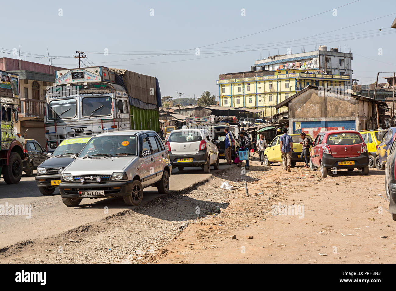 Traffic congestion india hi-res stock photography and images - Alamy
