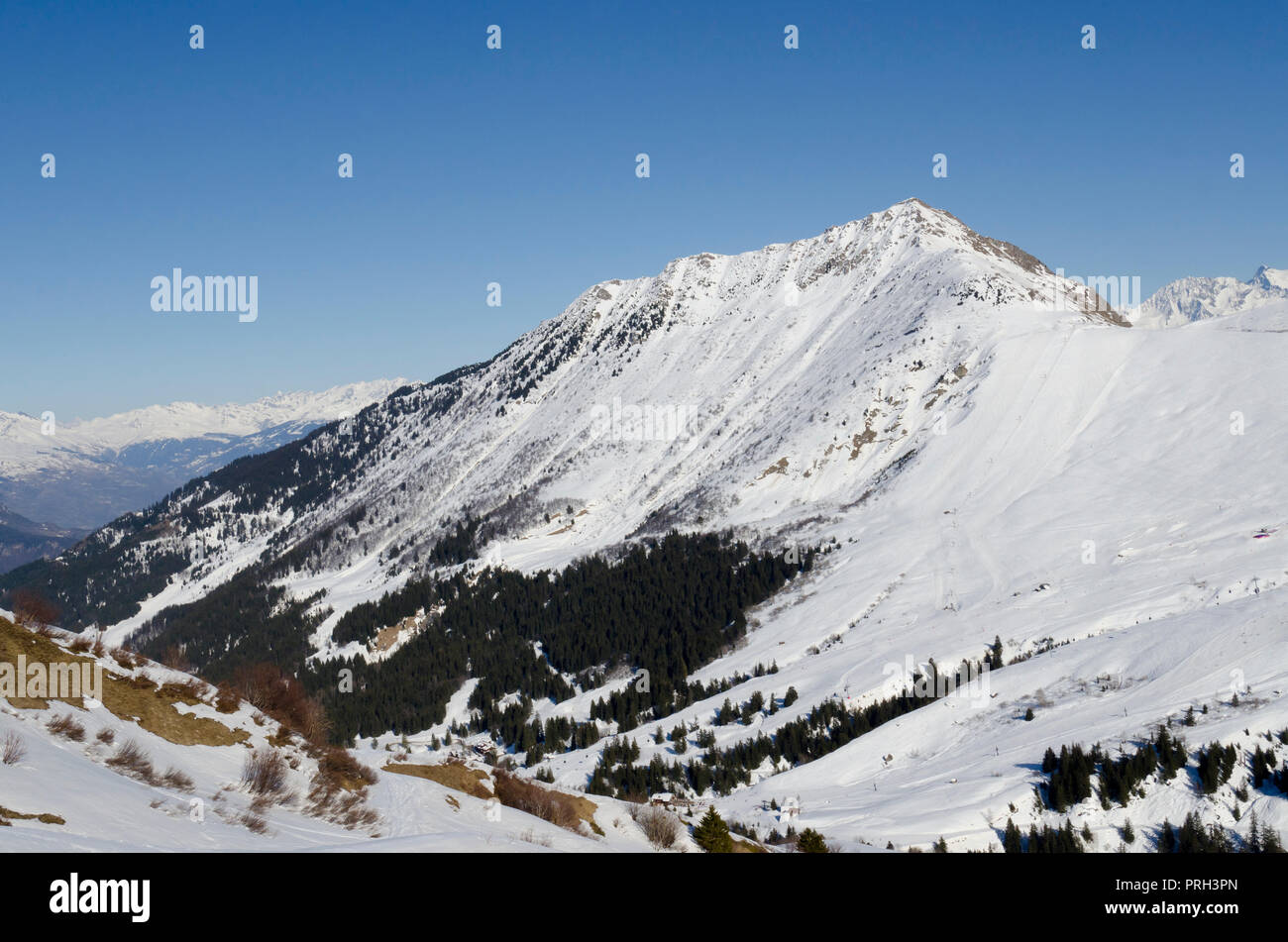 Beautiful french alps snow hi-res stock photography and images - Alamy