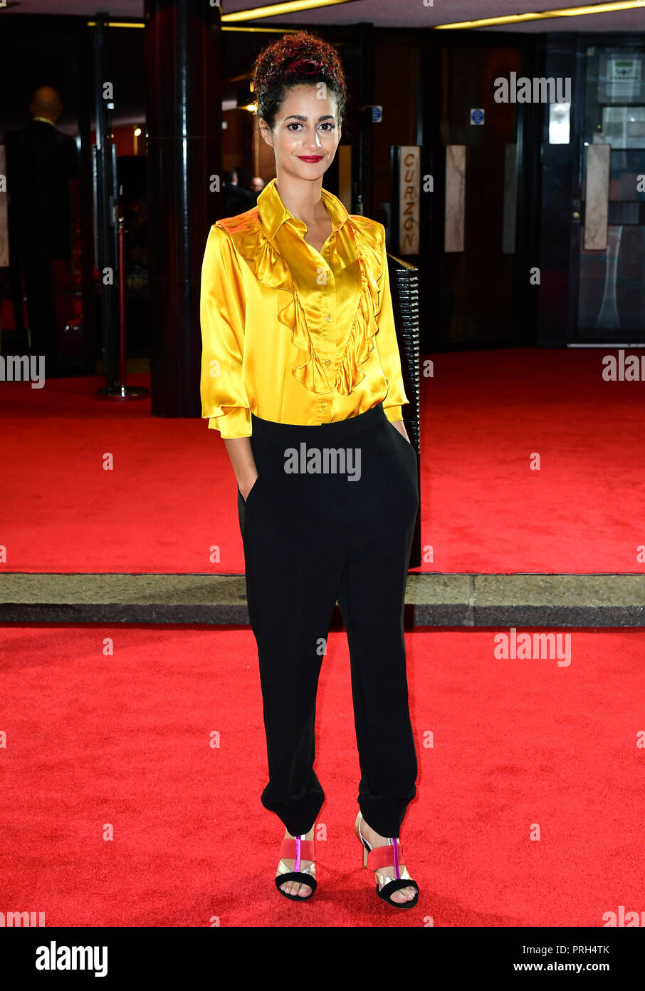 Ines melab attending world premiere romanoffs curzon mayfair hi-res ...