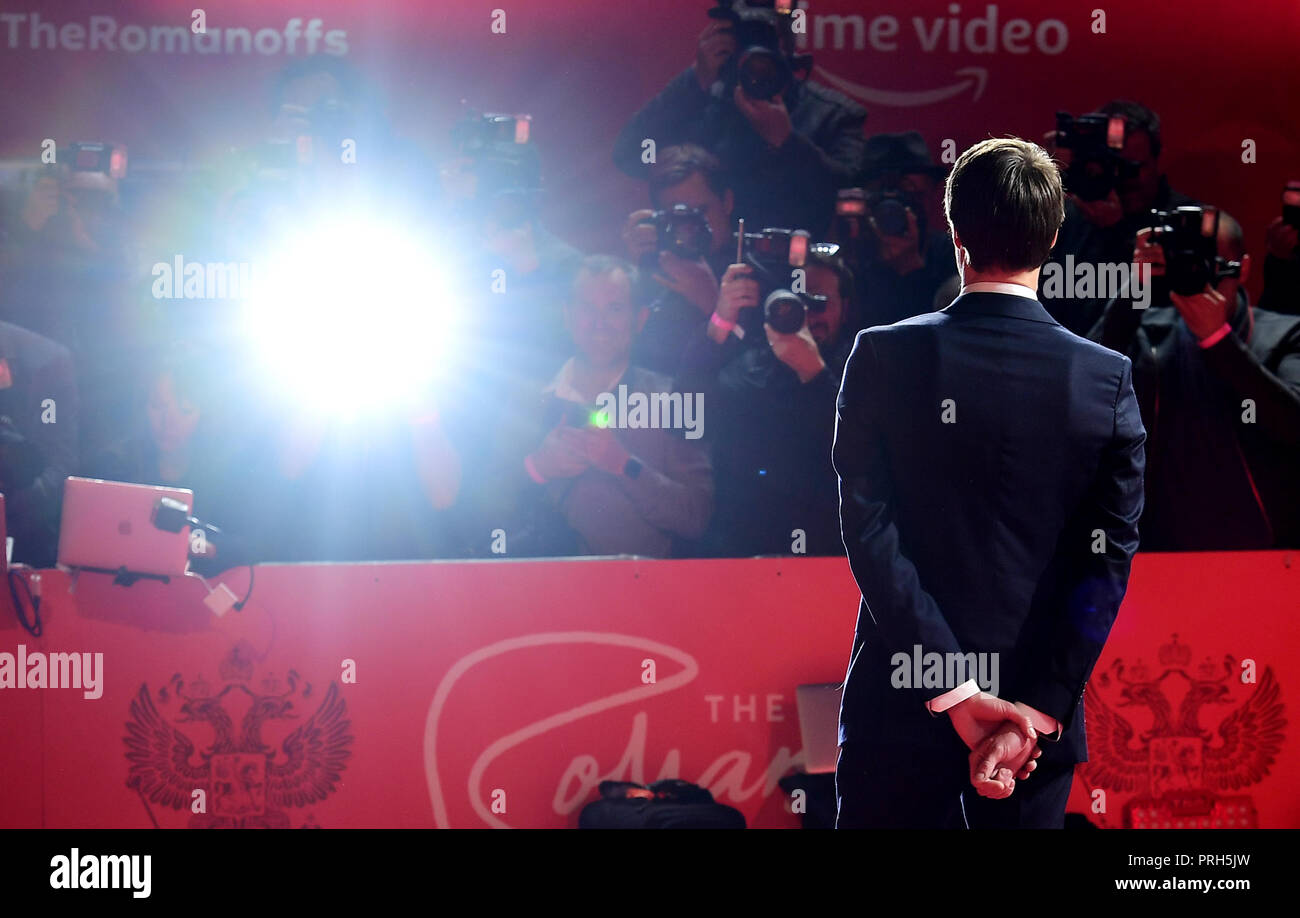 Hugh Skinner attending the world premiere of The Romanoffs at The ... Hugh Skinner attending the world premiere of The Romanoffs at The ...