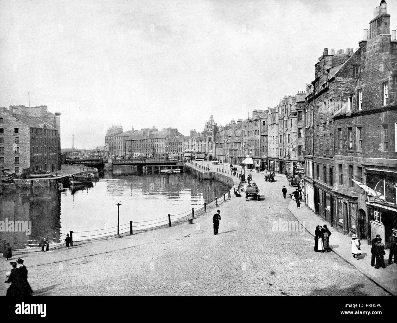 Leith early 1900s Stock Photo - Alamy