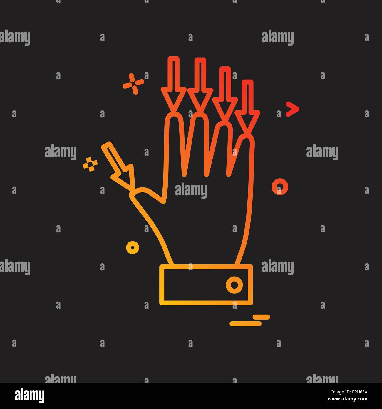 Hands icon design vector Stock Vector Image & Art - Alamy