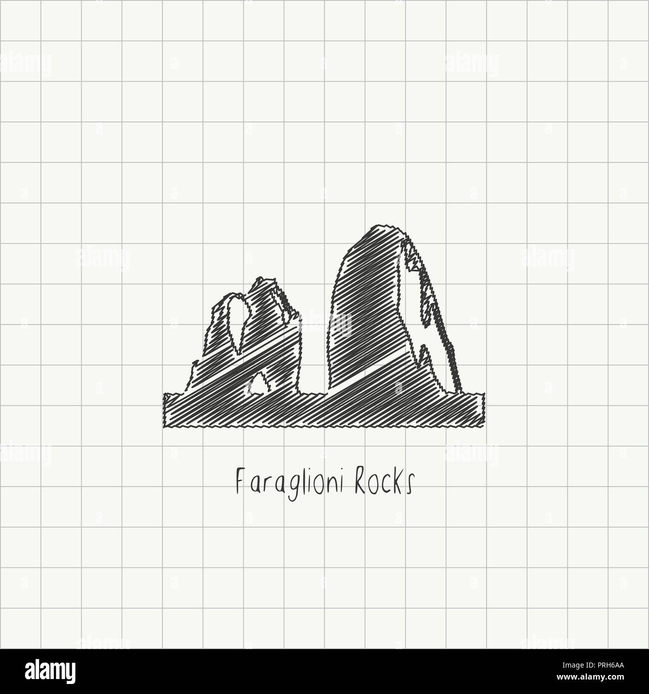World Famous landmarks design with creative background vector Stock ...