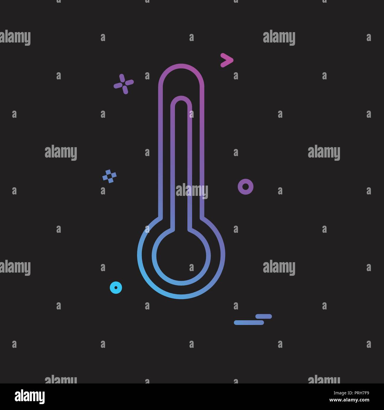 thermometer icon design vector Stock Vector Image & Art - Alamy