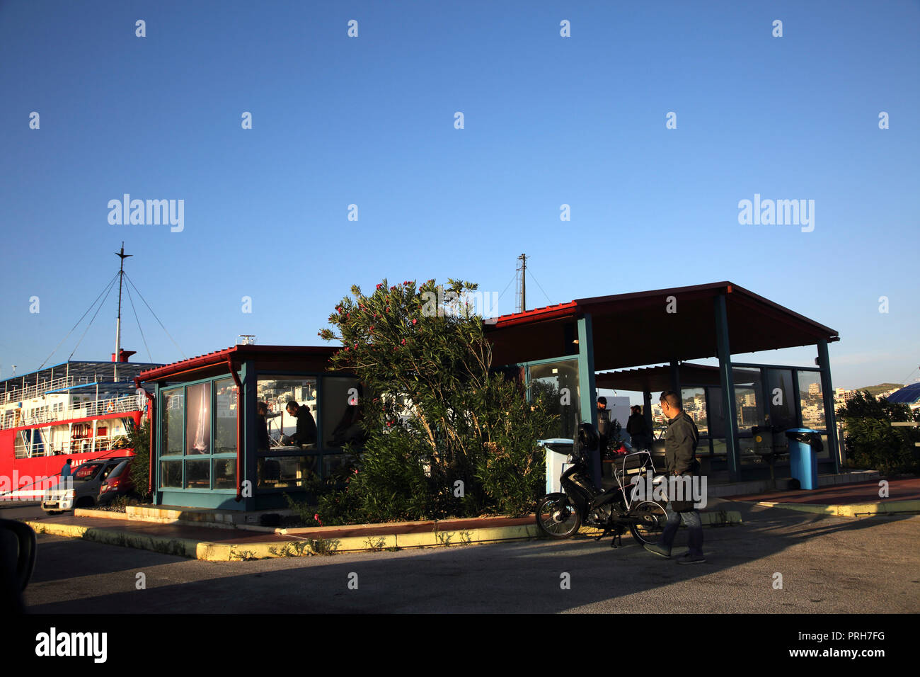 Port of lavrio hi-res stock photography and images - Alamy