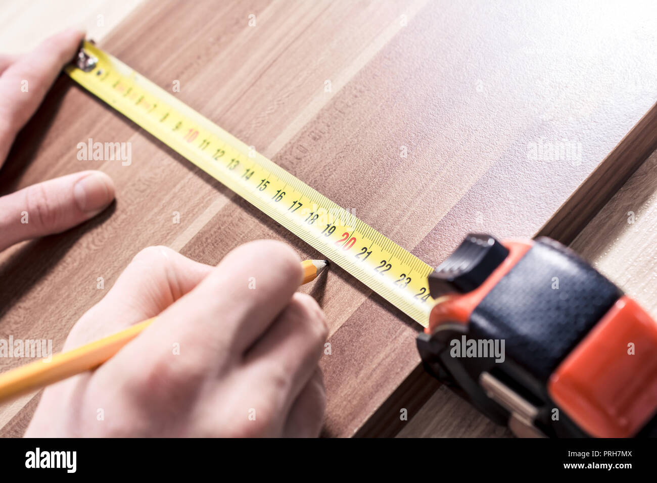 Ruler yardstick measuring tape hi-res stock photography and images - Alamy