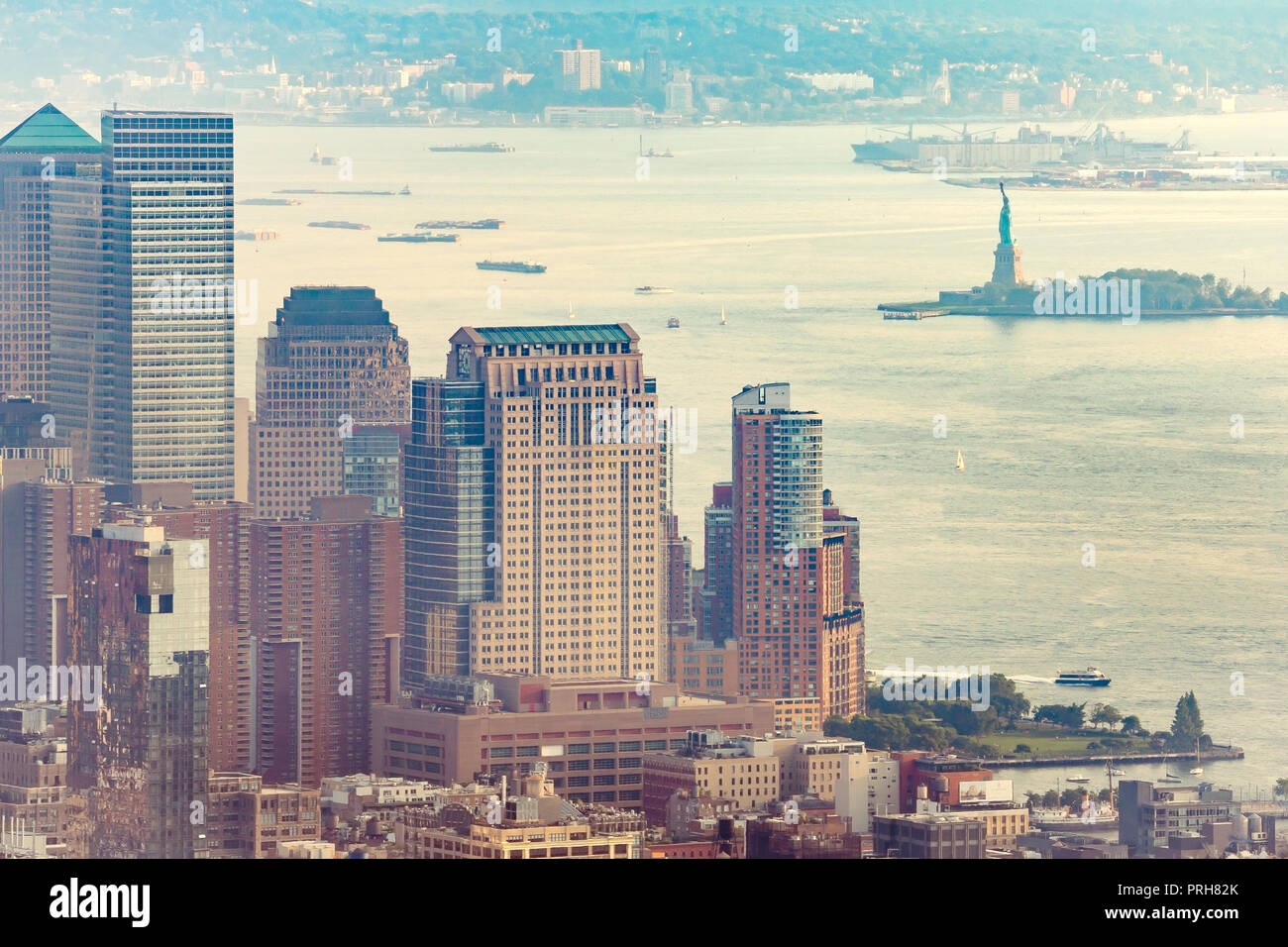 Aerial overhead view modern downtown hi-res stock photography and ...
