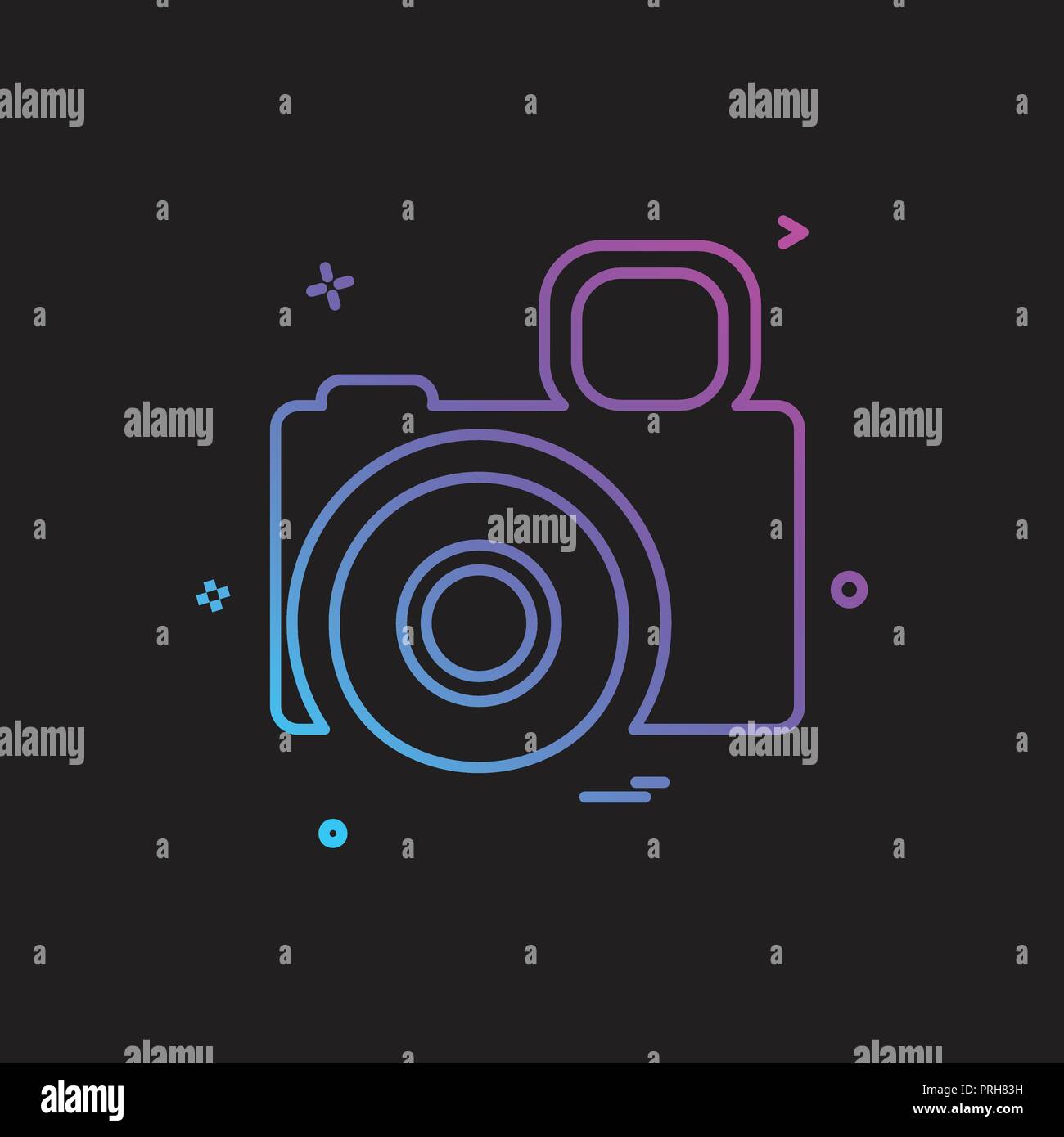 Camera icon design vector Stock Vector Image & Art - Alamy