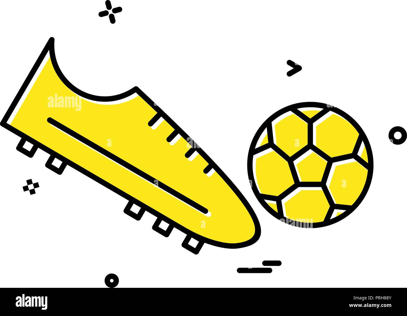 shoes football icon vector design Stock Vector Image & Art - Alamy