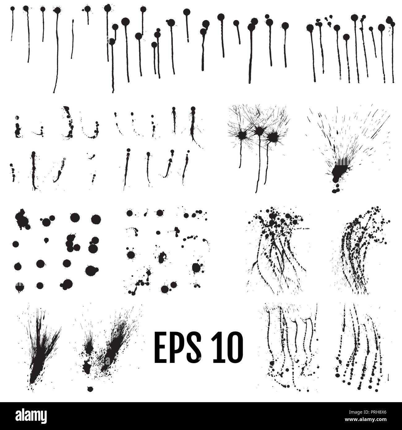 Drip spot Stock Vector Images - Alamy