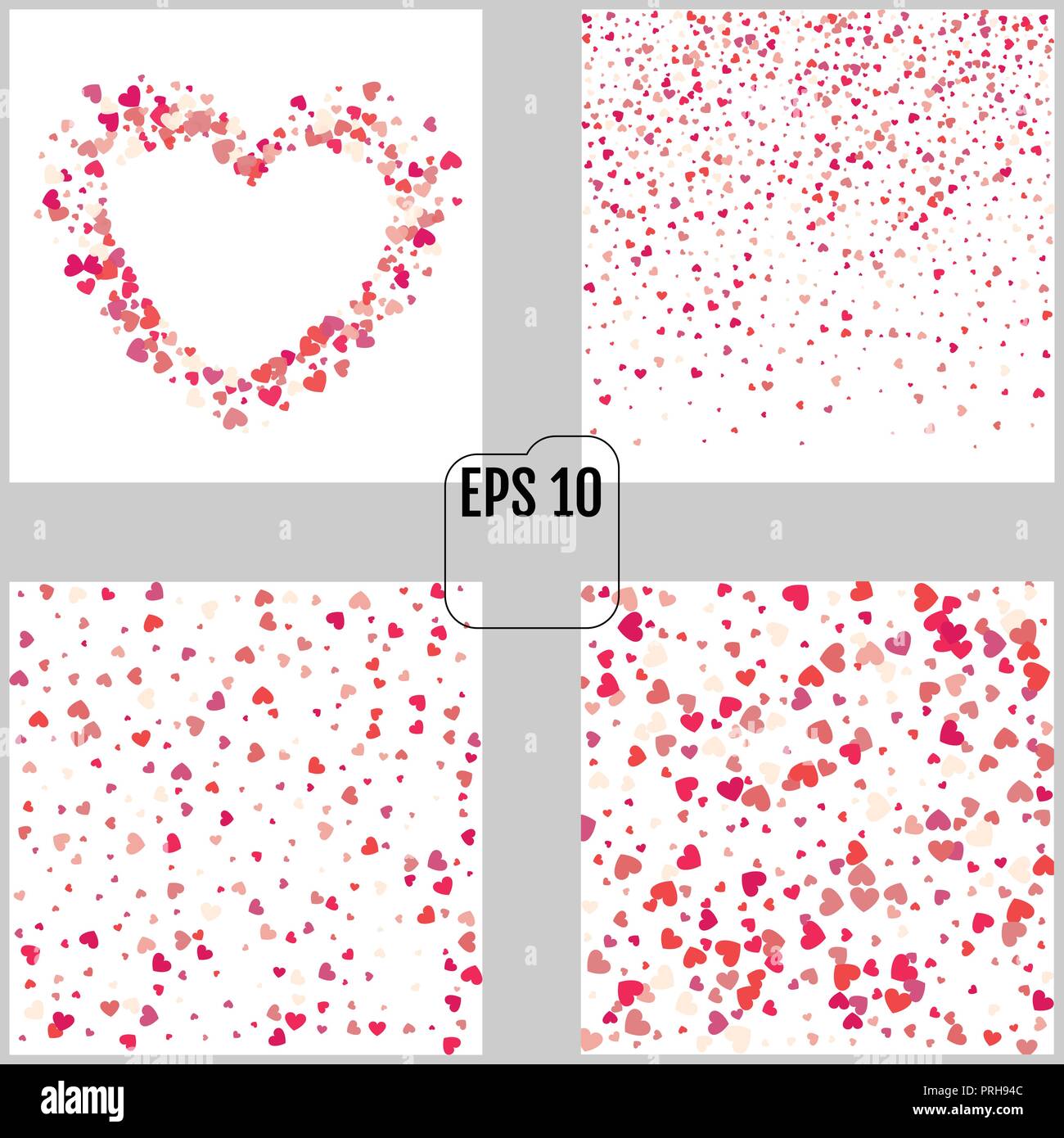 Confetti wedding invitation Stock Vector Images - Alamy