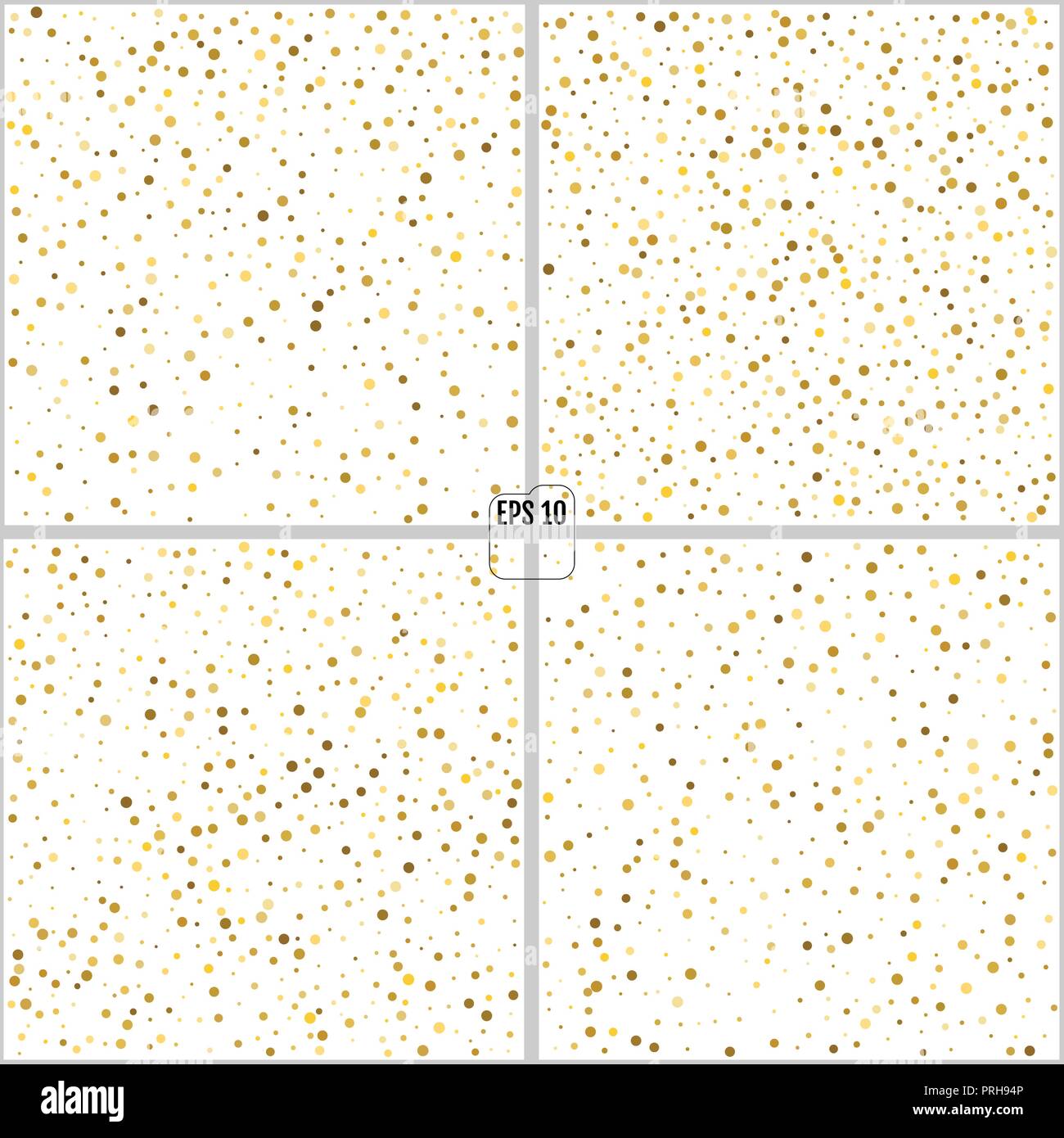 Golden background with light dots Stock Vector Images - Alamy