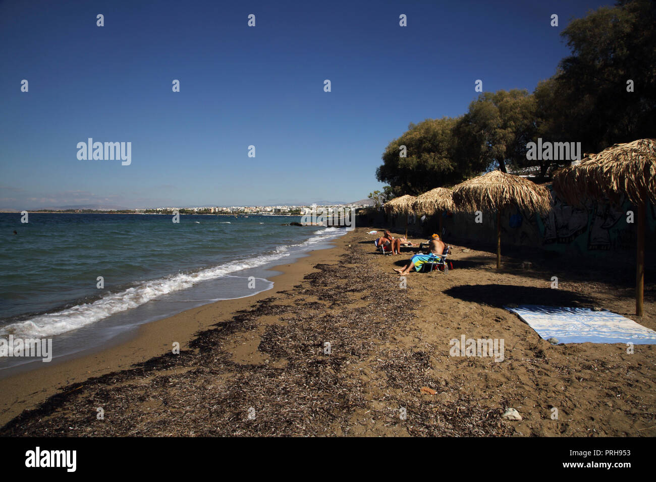 Kavouri greece beach hi-res stock photography and images - Alamy