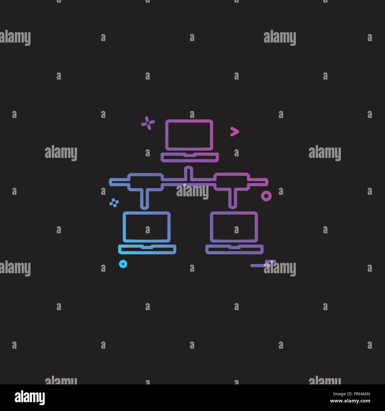 Network icon design vector Stock Vector Image & Art - Alamy