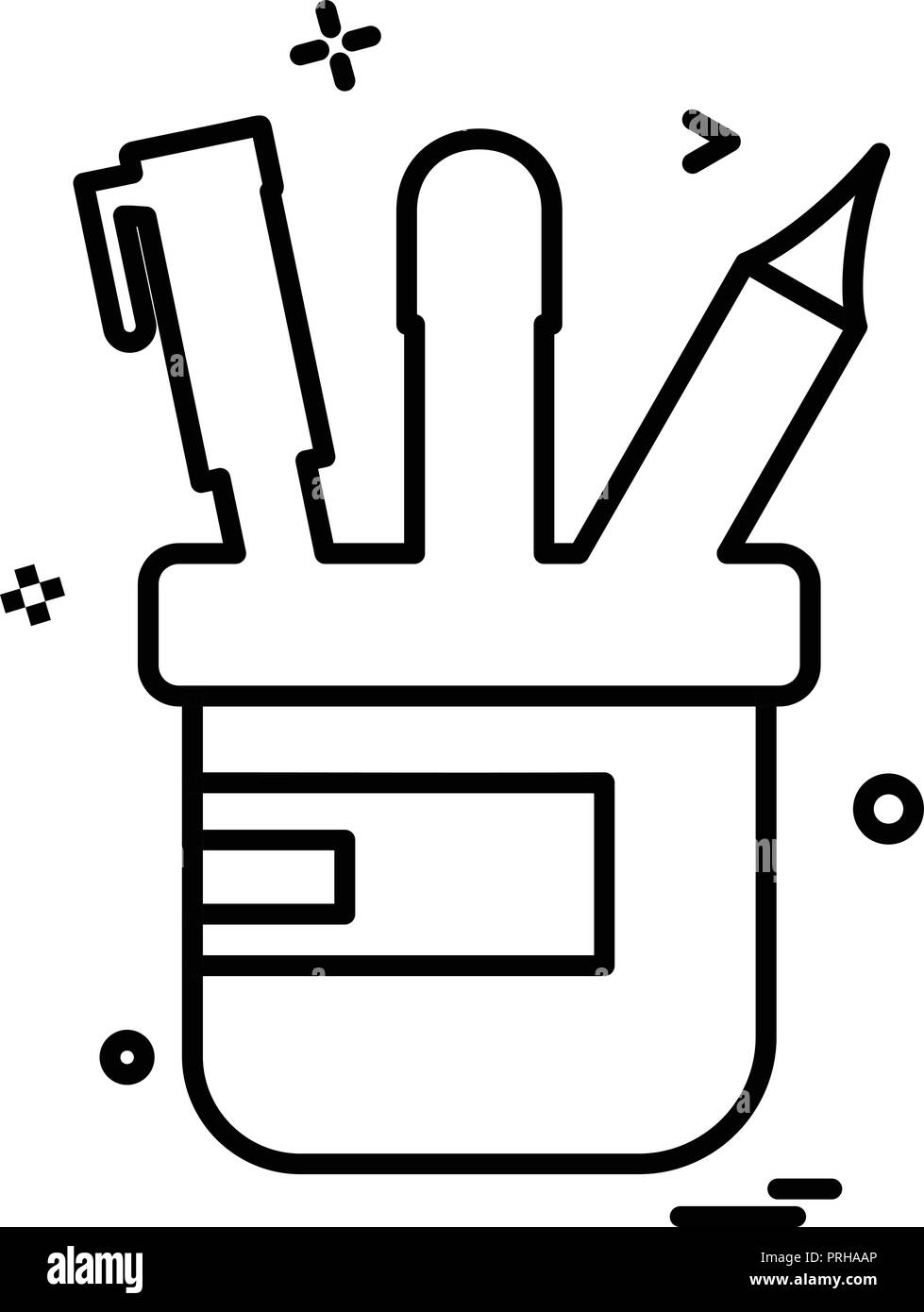 Stationary item Black and White Stock Photos & Images - Alamy