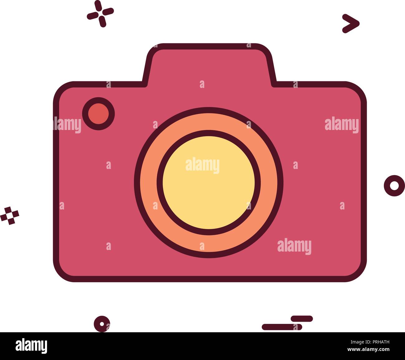 Camera icon design vector Stock Vector Image & Art - Alamy