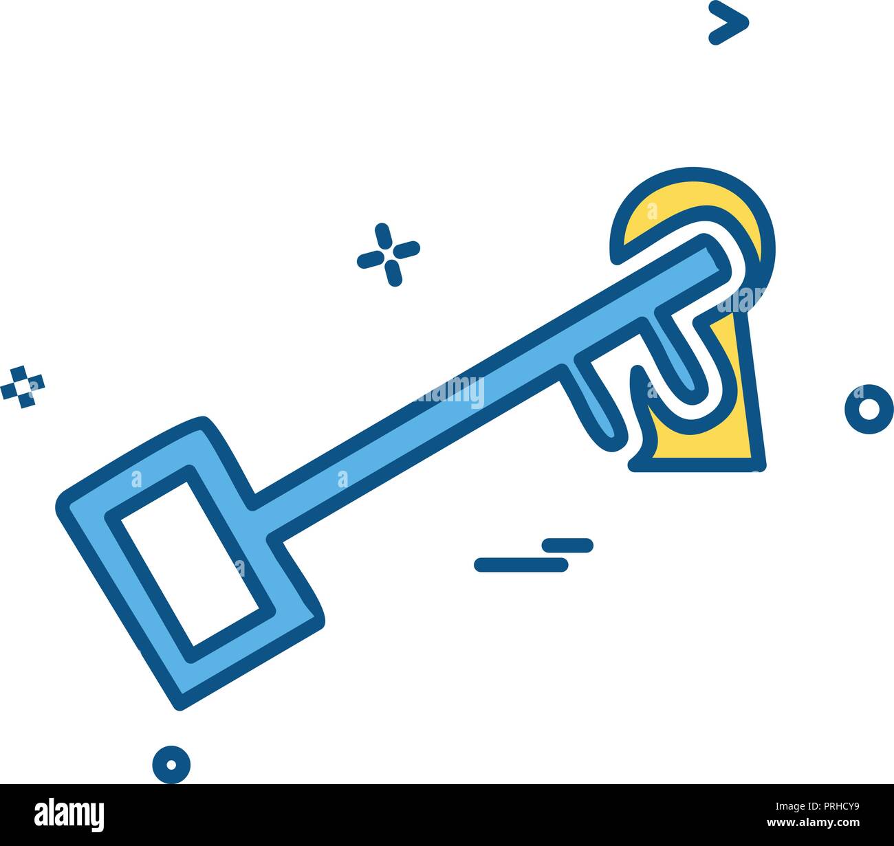 Key icon design vector Stock Vector Image & Art - Alamy
