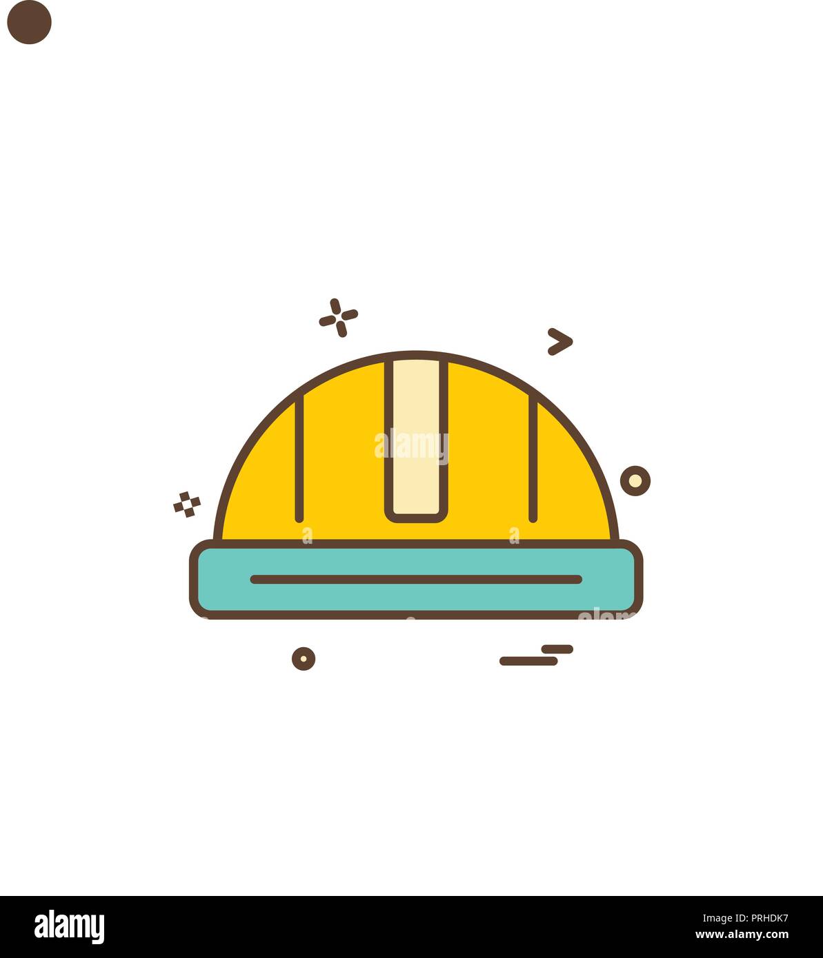 helmet labour icon vector design icon Stock Vector Image & Art - Alamy