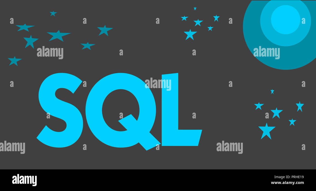 Handwriting text writing Sql. Concept meaning A standard computer language for relational ...