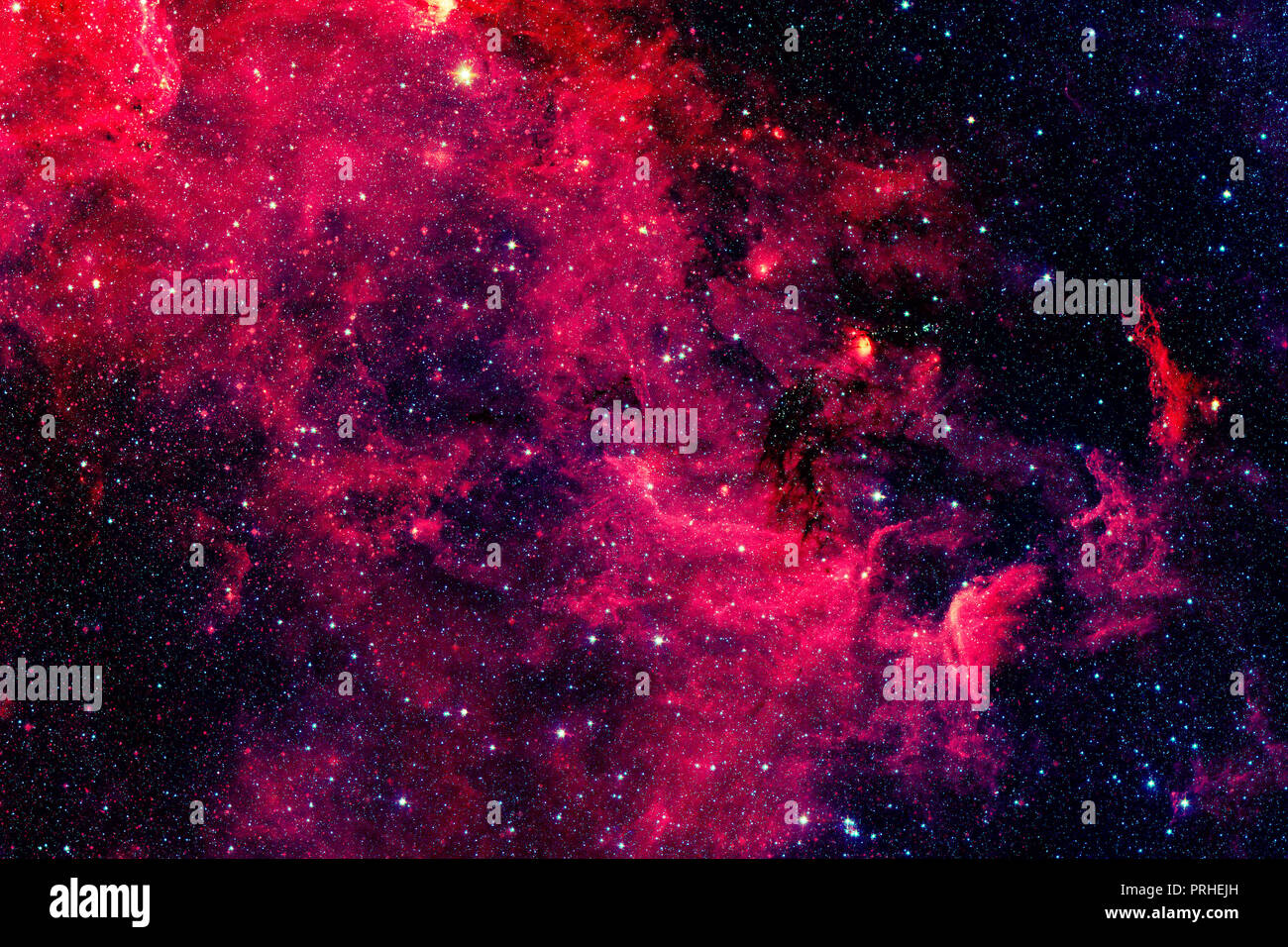 Red galaxy. Elements of this image furnished by NASA Stock Photo - Alamy
