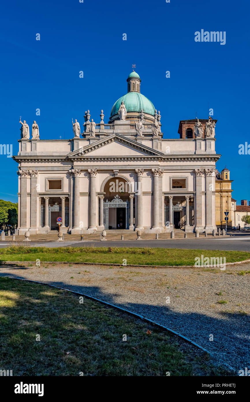 Italy Piedmont Vercelli cathedral Stock Photo - Alamy