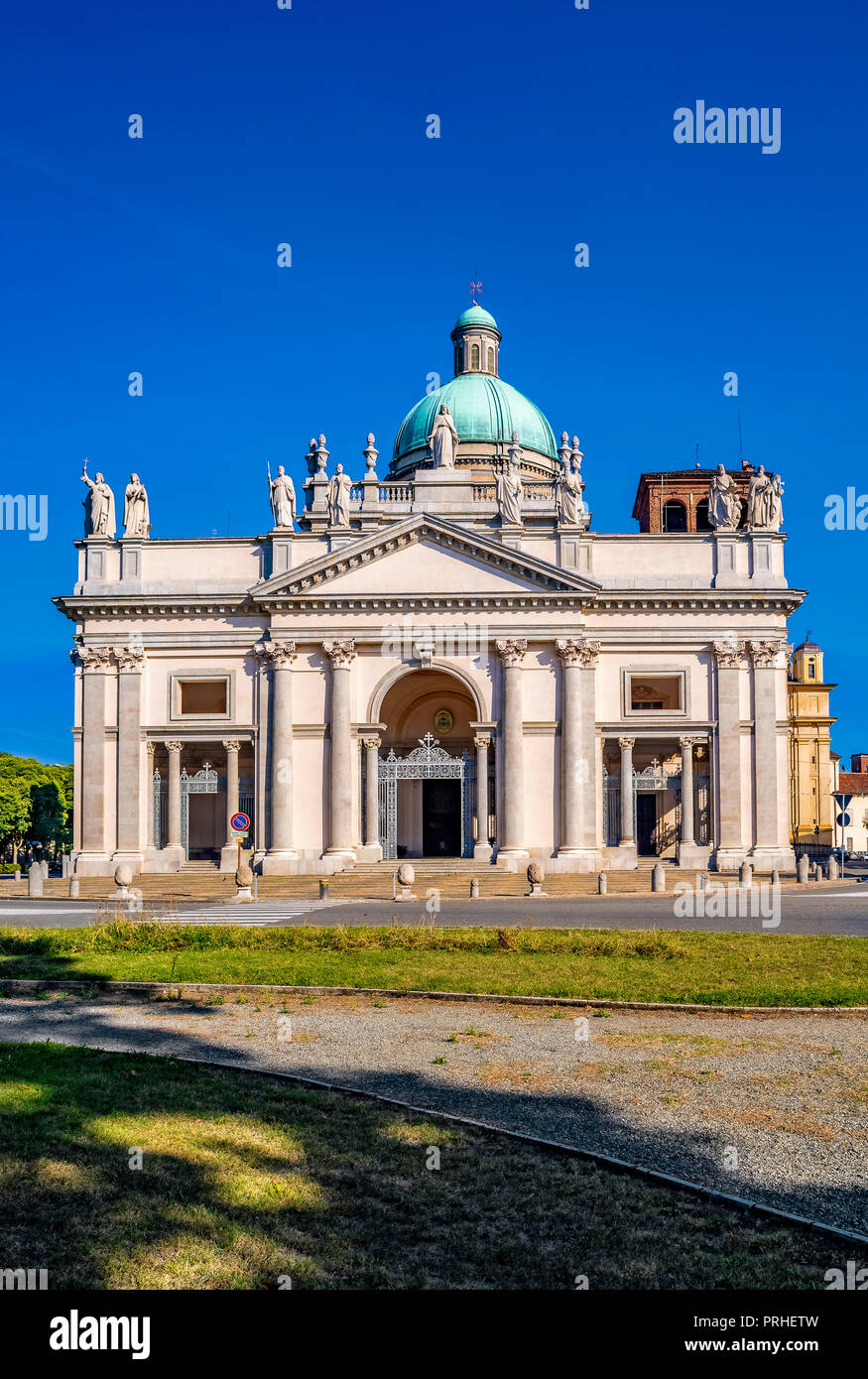 Italy Piedmont Vercelli cathedral Stock Photo - Alamy