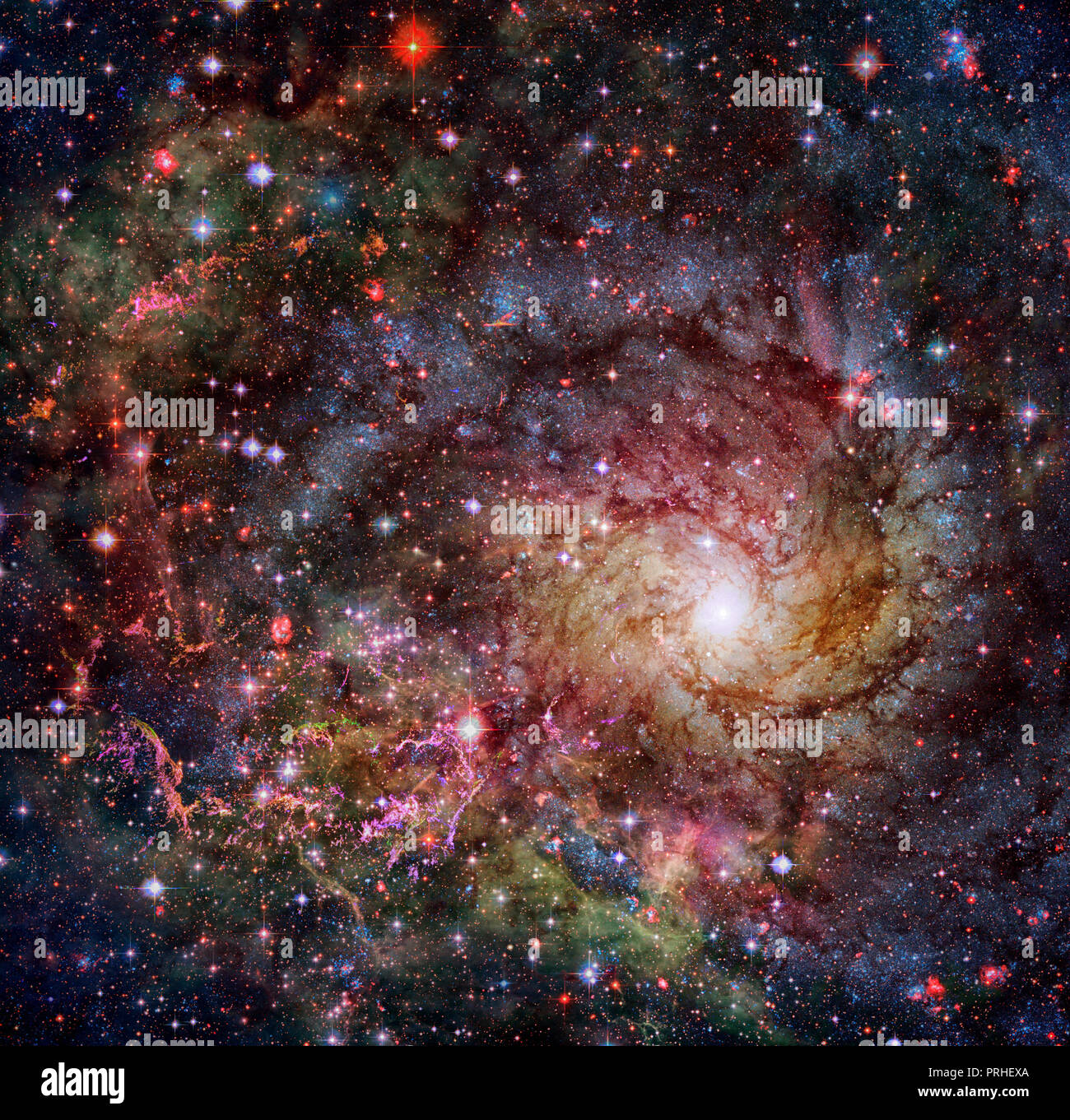 Awesome nebula in deep space. Elements of this image furnished by NASA ...