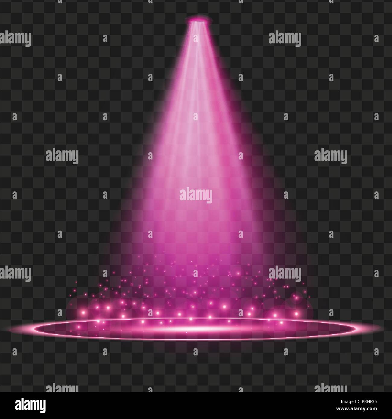 Purple light projection Stock Vector Images - Alamy