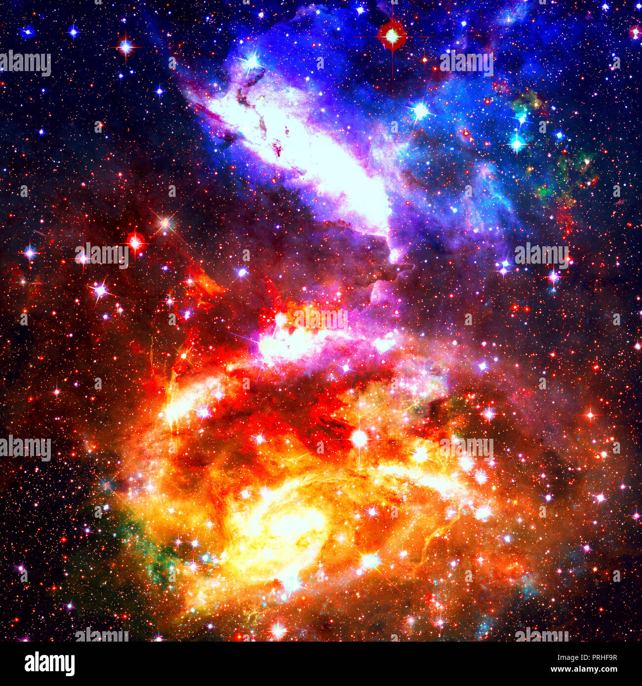 Stars and nebula. Elements of this image furnished by NASA Stock Photo ...