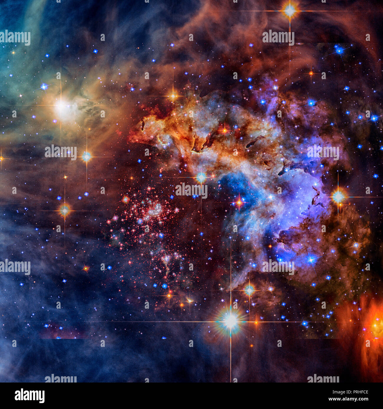 Galaxy in outer space. Elements of this image furnished by NASA Stock ...