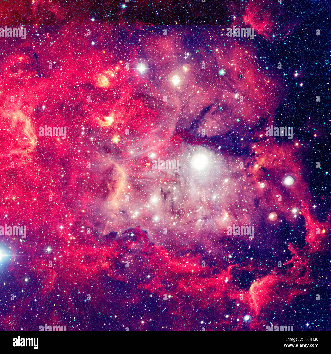 Fiery Nebula Purple