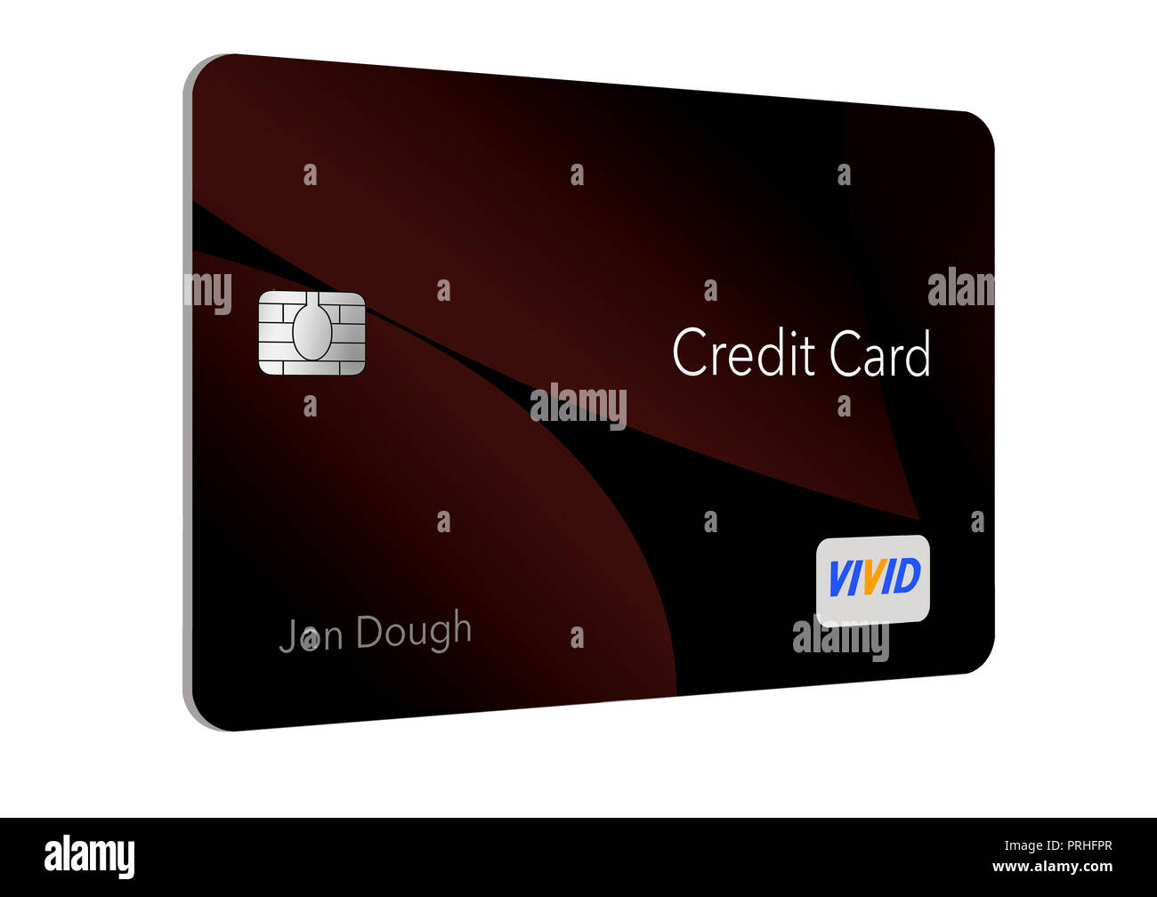 MODERN DESIGN CREDIT CARD- Here is a generic credit card with a minimal ...