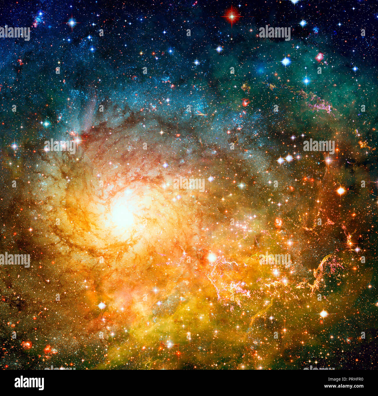 Awesome nebula in deep space. Elements of this image furnished by NASA ...