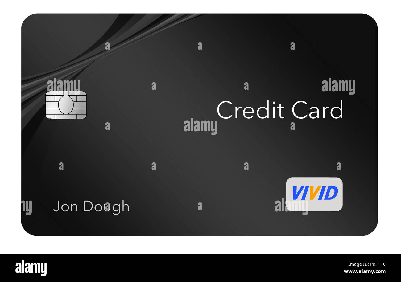 MODERN DESIGN CREDIT CARD- Here is a generic credit card with a minimal ...