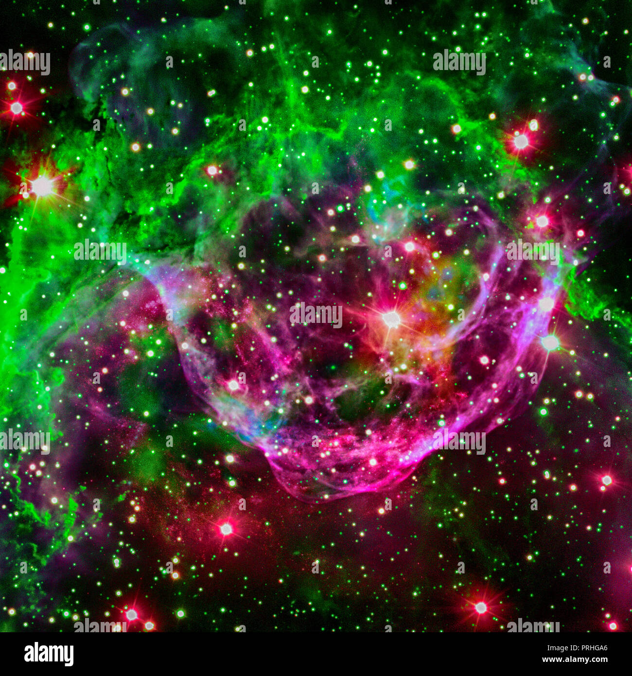 Colorful spiral galaxy in outer space. Elements of this Image furnished ...