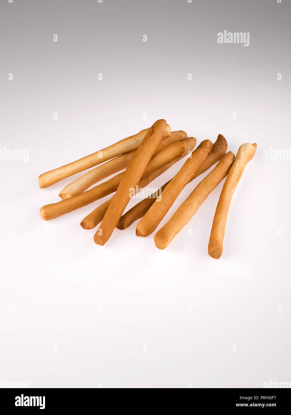 Bread sticks shots on a plain background Stock Photo - Alamy