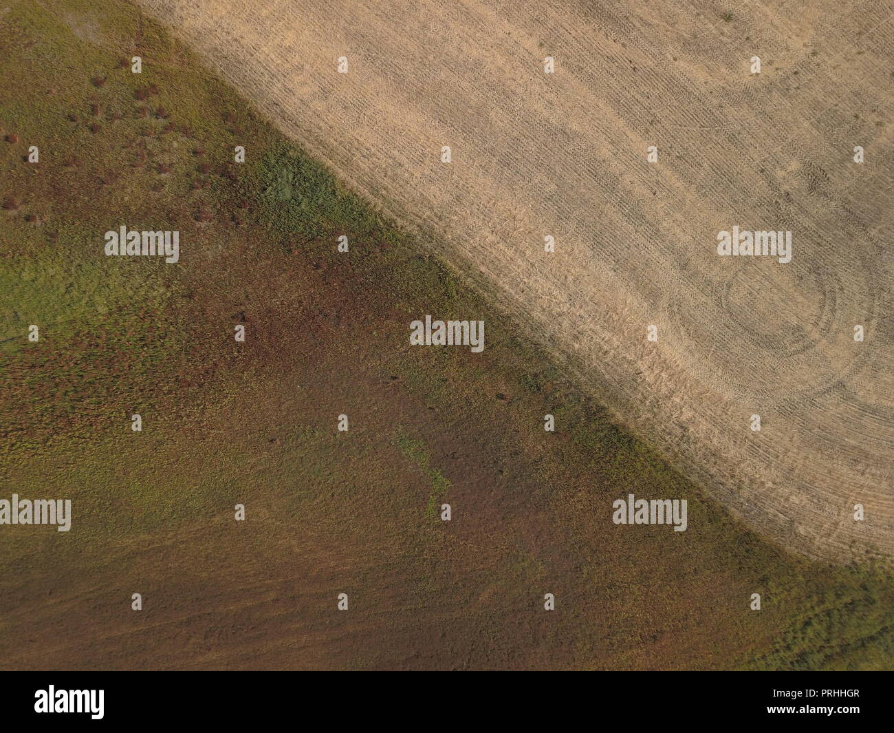 Saskatchewan wheat fields aerial hi-res stock photography and images ...