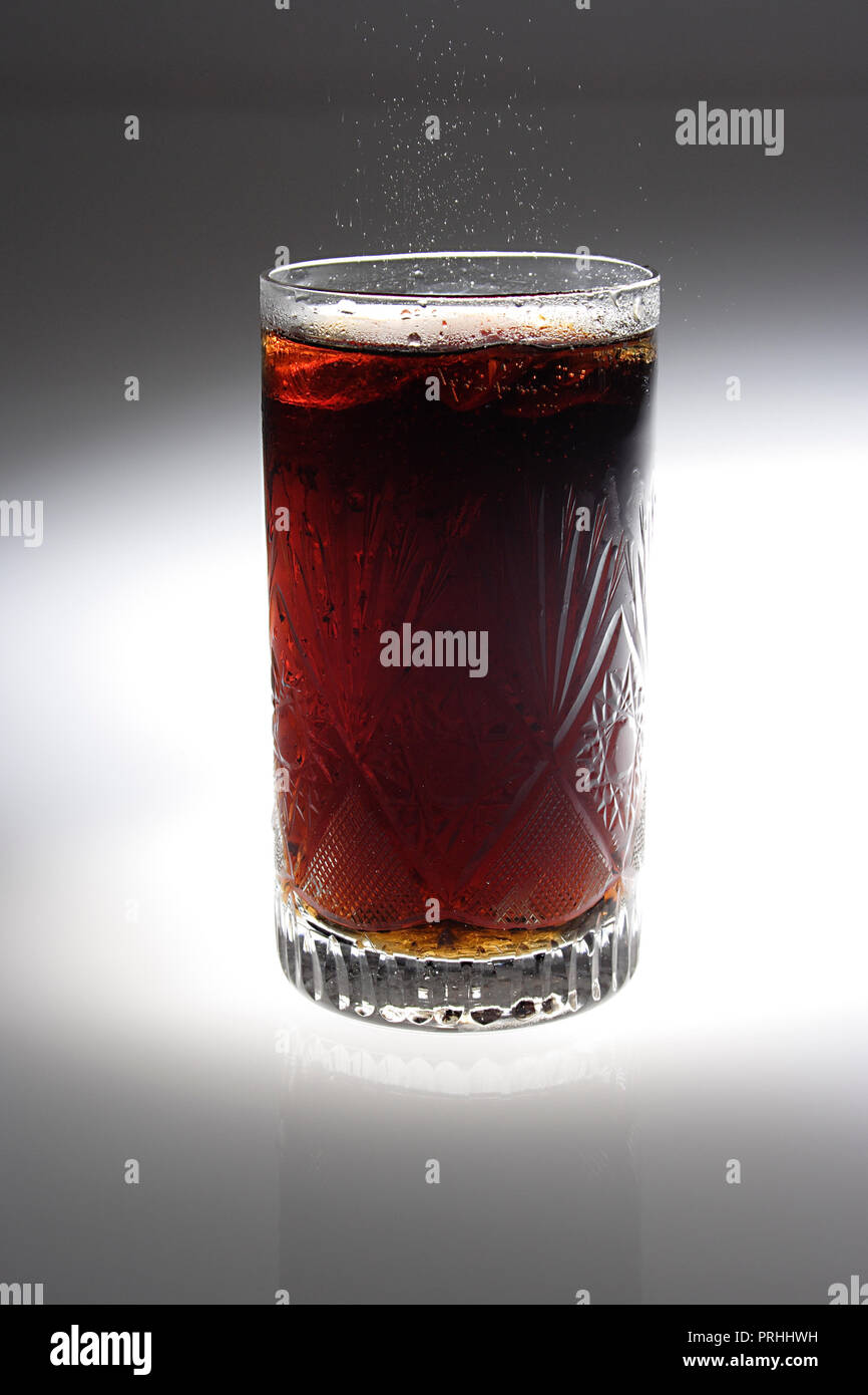 Cold drink, Coca Cola, Thumps up, pepsi with ice and fizz Stock Photo ...